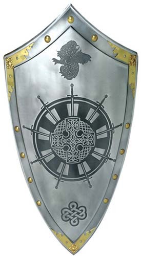 Knights Of The Round Table Shields Liontouch Noble Knight Collection