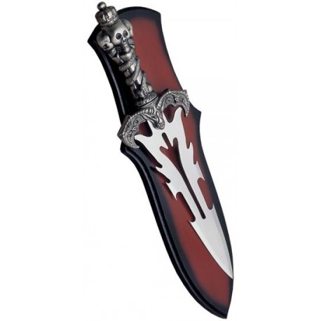 Skull Dagger With Plaque