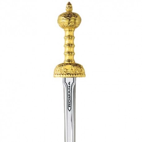 Mini Roman Gladius Sword of Julius Caesar Gold
